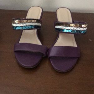 Shoes | Purple Sandals | Poshmark